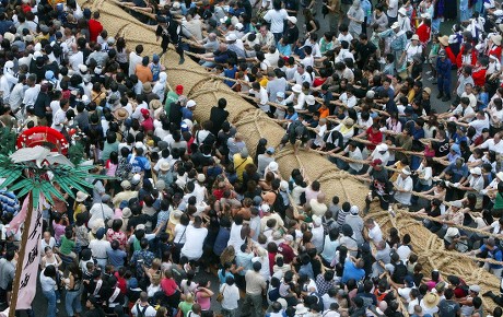 Aerial View Worlds Biggest Tugofwar Event Editorial Stock Photo - Stock ...