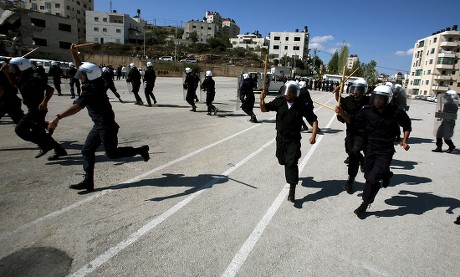 Guards Protection Unit Palestinian Civil Police Editorial Stock Photo ...