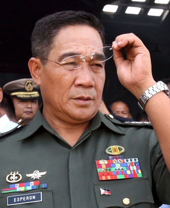 Philippine Armed Forces Chief General Hermogenes Editorial Stock Photo ...