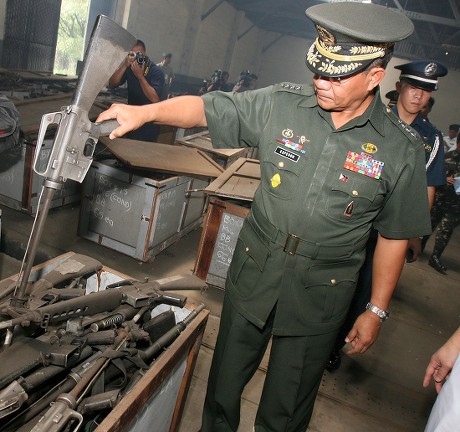 Philippine Armed Forces Chief General Hermogenes Editorial Stock Photo ...