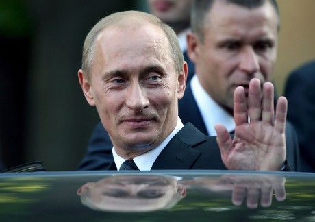 Russian President Vladimir Putin Gets Into Editorial Stock Photo ...