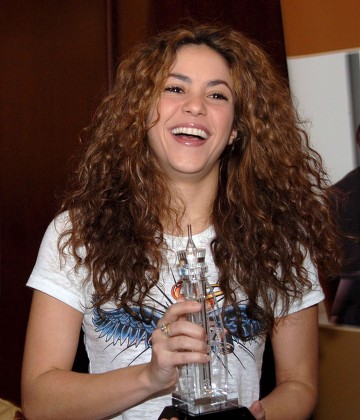 Colombian Born Singer Shakira Ten Times Editorial Stock Photo - Stock ...
