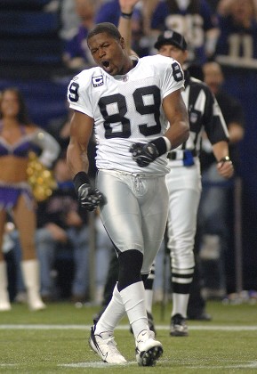 Oakland Raiders Ronald Curry Celebrates After Editorial Stock Photo ...