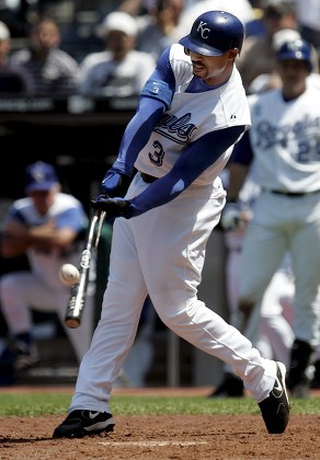 Kansas City Royals Terrence Long Connects Editorial Stock Photo - Stock ...