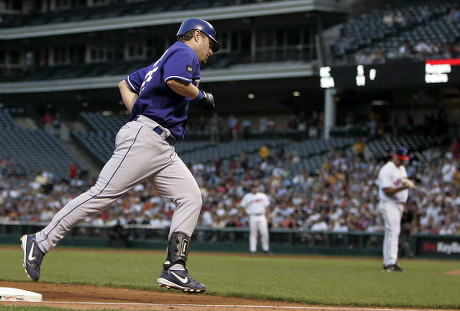 Phil Nevin L Texas Rangers Rounds Editorial Stock Photo - Stock Image ...