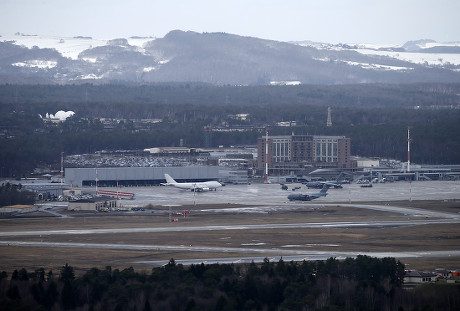 General Exterior View Us Air Base Editorial Stock Photo - Stock Image ...