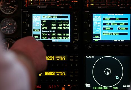 Pilots Instruments Cockpit Small Prop Aircraft Editorial Stock Photo ...