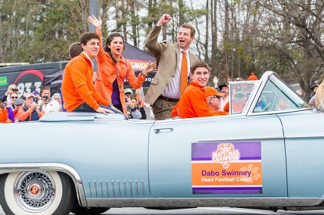 NCAA FOOTBALL Clemson National Championship Parade, Clemson, USA - 14 ...