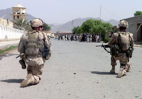 Canadian Soldiers Natos Led International Security Editorial Stock ...