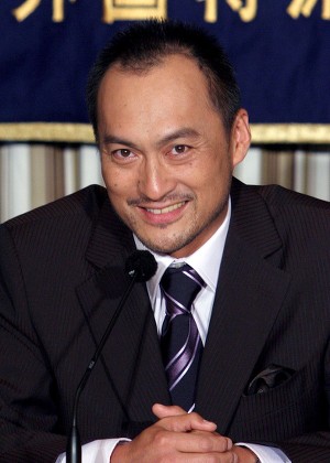 Japanese Actor Ken Watanabe Smiles During Editorial Stock Photo - Stock ...