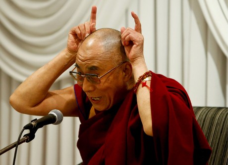 Exiled Tibetan Spiritual Leader Dalai Lama Editorial Stock Photo ...