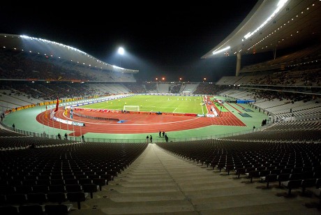 View Ataturk Olympic Stadium During Turkish Editorial Stock Photo ...