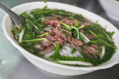 Bowl Pho Ready Eat Hanoi Vietnam Editorial Stock Photo - Stock Image ...