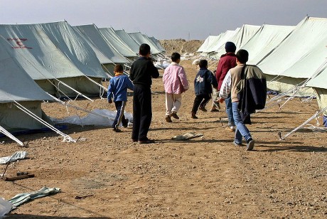 Iraqi Children Play Amereiat Alfallujah Camp Editorial Stock Photo ...