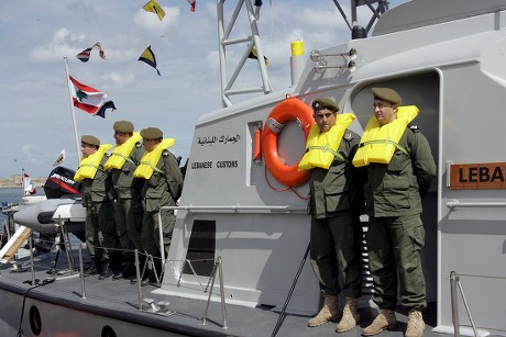 Lebanese Customs Soldiers On Their Lebanon Editorial Stock Photo ...