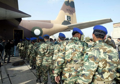 Pakistan Army Engineering Corps Soldiers Line Editorial Stock Photo ...