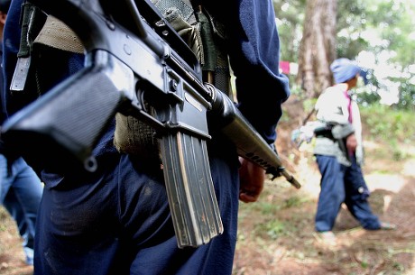 Two New Peoples Army Npa Guerillas Editorial Stock Photo - Stock Image ...