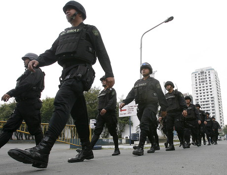 Members Special Weapon Tactics Swat March Editorial Stock Photo - Stock ...