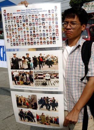 Filipino Practitioner Falun Gong Shows Photos Editorial Stock Photo ...