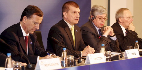 Press Conference Held By Left Eu Editorial Stock Photo - Stock Image ...
