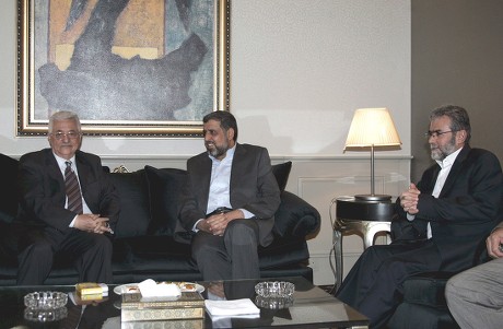 Palestinian Leader Mahmoud Abbas L Talks Editorial Stock Photo - Stock ...
