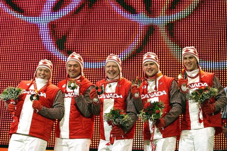 Canadas Gold Winning Mens Curling Team Editorial Stock Photo - Stock ...