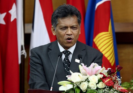 Asean Secretary General Surin Pitsuwan Delivers Editorial Stock Photo ...
