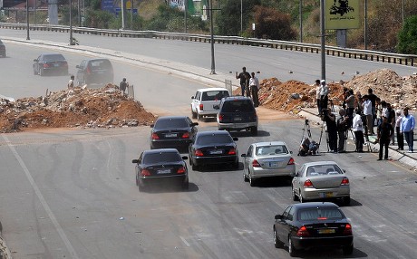 Arab Diplomatic Cars Cross Earth Mounds Editorial Stock Photo - Stock ...