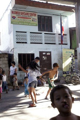 Children Play Outside Musmos Day Care Editorial Stock Photo - Stock ...