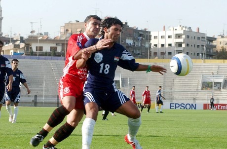 Iraqi Defender Haytham Kazzem Taher R Editorial Stock Photo - Stock ...