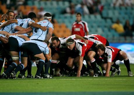 Two Forward Packs Get Ready Scrum Editorial Stock Photo - Stock Image ...