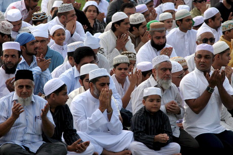 Sri Lankan Muslim Devotees Prayer On Editorial Stock Photo - Stock ...
