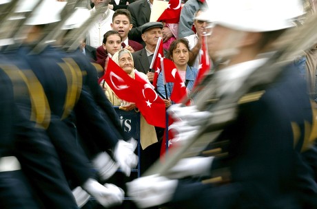 Members Turkish Army Forces Parade During Editorial Stock Photo - Stock ...