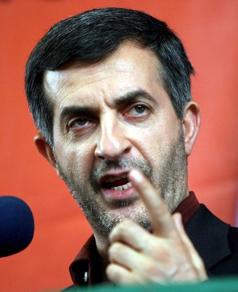 Iranian Vicepresident Esfandiar Rahimmashaei Speaks Reporters Editorial ...