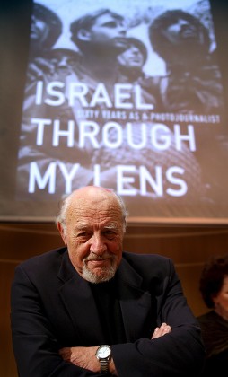 Israeli Photojournalist David Rubinger Before Slide Editorial Stock ...