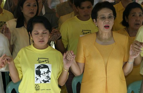Former Philippine President Corazon Aquino R Editorial Stock Photo - Stock Image | Shutterstock