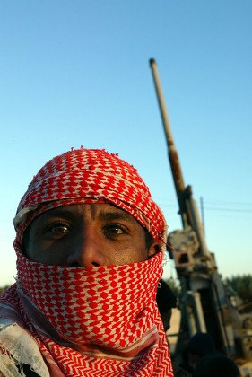 Young Iraqi Man Stands Front Cannon Editorial Stock Photo - Stock Image ...