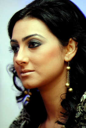 Bahraini Actress Haifa Hussein Interviewed Muscat Editorial Stock Photo ...
