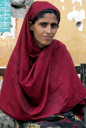 Mariam Bibi Kashmiri Woman Indian Side Editorial Stock Photo - Stock ...