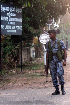Sir Lankan Air Force Slaf Soldiers Editorial Stock Photo - Stock Image ...