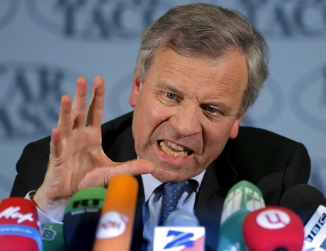 Nato Secretarygeneral Jaap De Hoop Scheffer Editorial Stock Photo ...