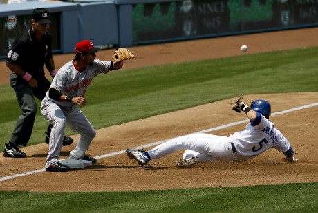 Los Angeles Dodgers Nomar Garciaparra R Editorial Stock Photo - Stock ...