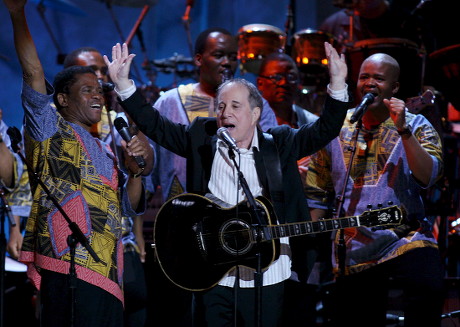 Paul Simon Sings Ladysmith Black Mambazo Editorial Stock Photo - Stock ...