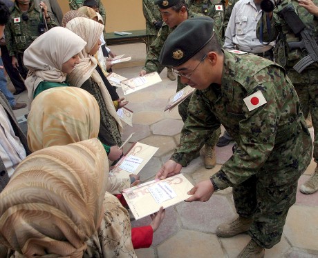 Commander Japanes Defence Forces Iraq Colonel Editorial Stock Photo ...