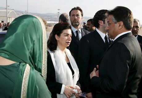 Widow Late Former Lebanese Premier Rafiq Editorial Stock Photo - Stock ...