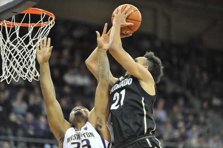 NCAA Basketball Colorado vs Washington, USA - 18 Jan 2017 Stock ...