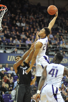 NCAA Basketball Colorado vs Washington, USA - 18 Jan 2017 Stock ...