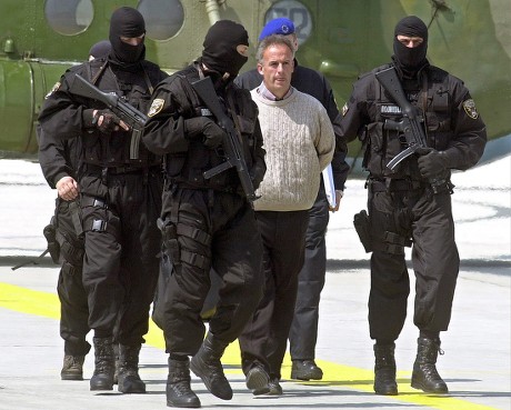 Macedonian Special Police Take Ethnic Albanian Editorial Stock Photo ...