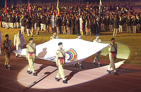 Pakistan Army Soldiers Carry Official Flag Editorial Stock Photo ...