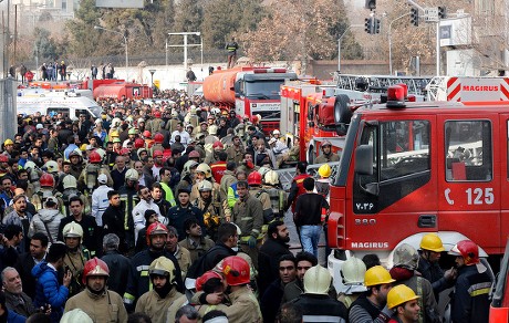 Plasco building fire in Iran, Tehran, Iran (Islamic Republic Of) - 19 ...